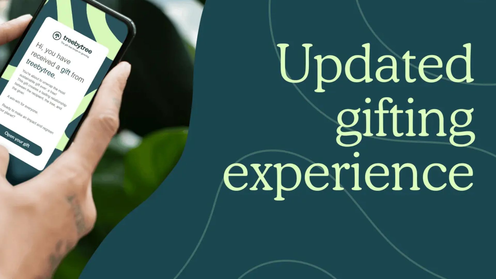 Discover our updated gifting experience | Treebytree